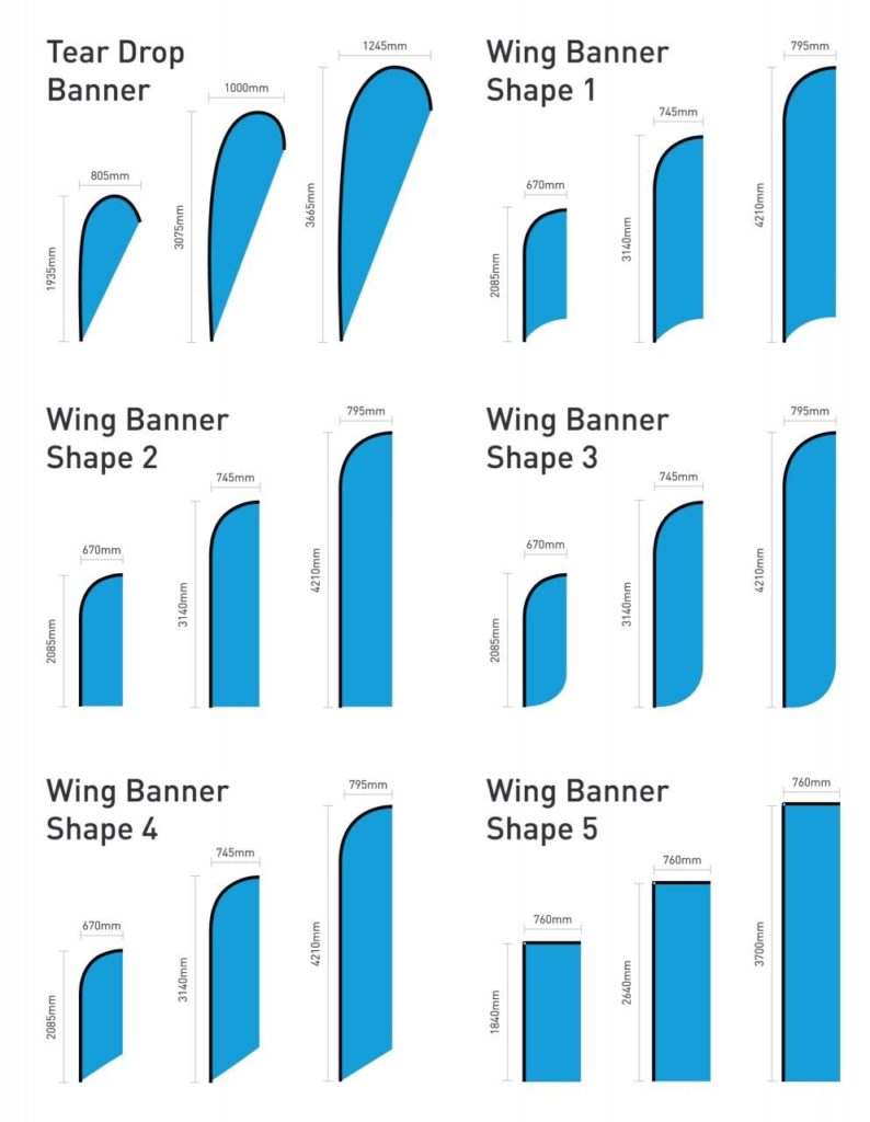 Flags and Banners - Teardrop Banner - Brand 4 U